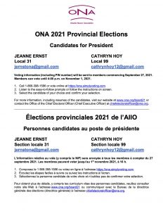 The Ontario Nurses Association