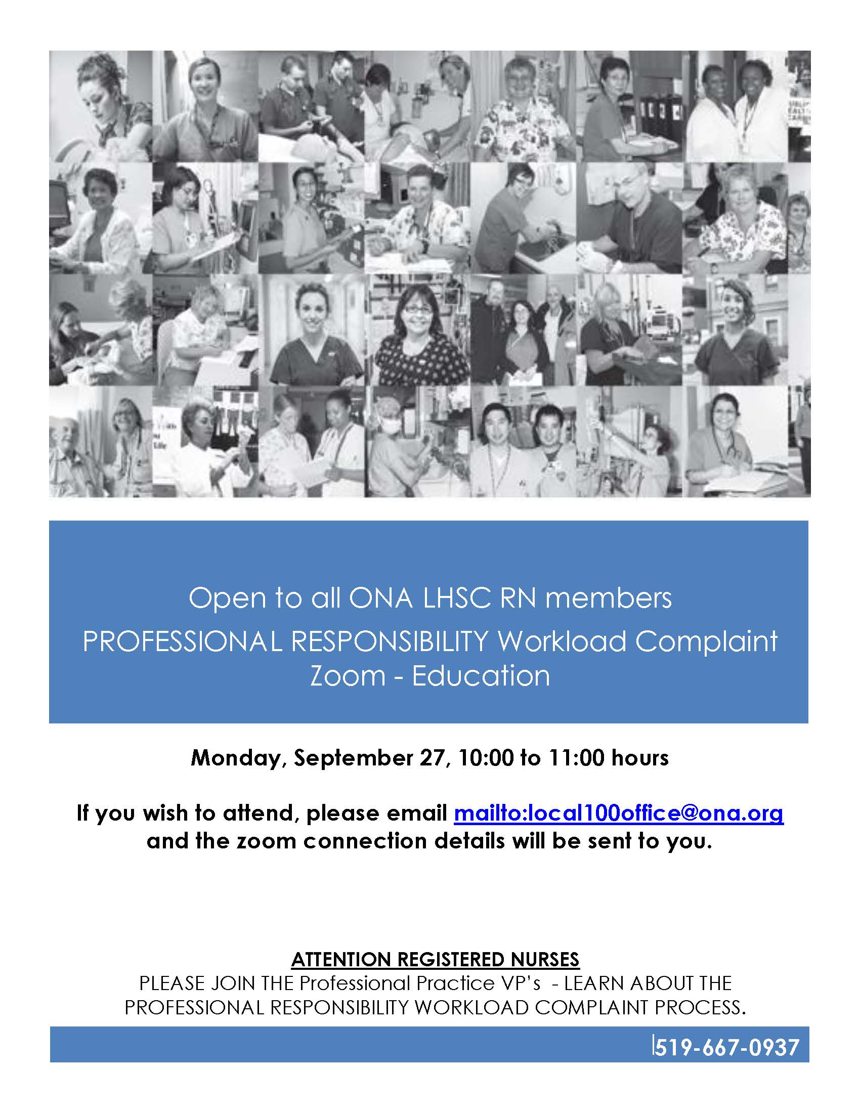 The Ontario Nurses Association